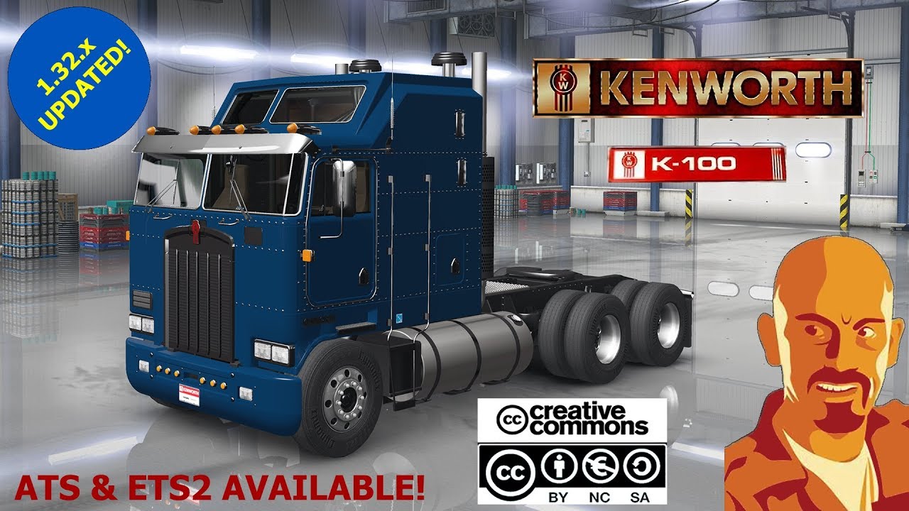 KENWORTH K100 ATS 1.32.x - ATS