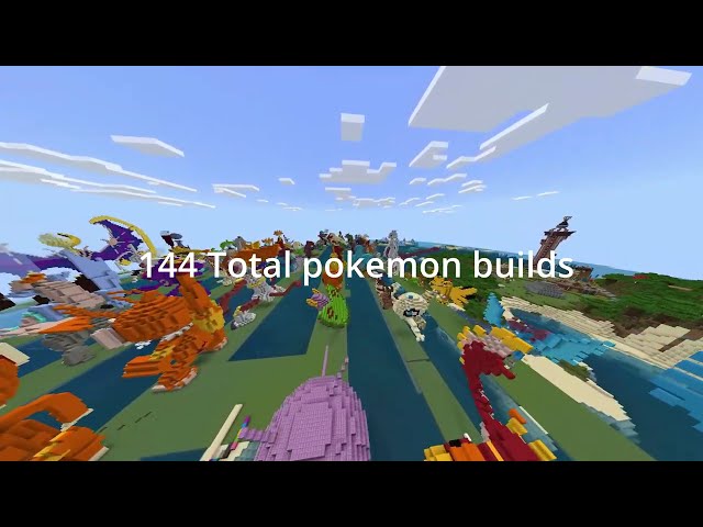 pokemon statue world Minecraft Map