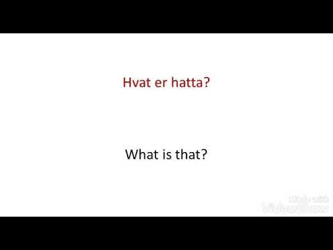 Learn Faroese with Bergur - 30 sentences part 5/7
