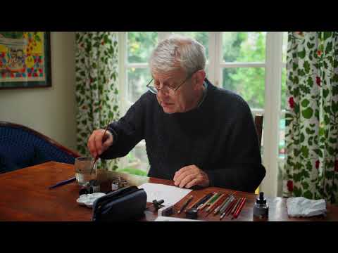 Axel Scheffler draws ‘Jim’ from Jim’s Spectacular Christmas