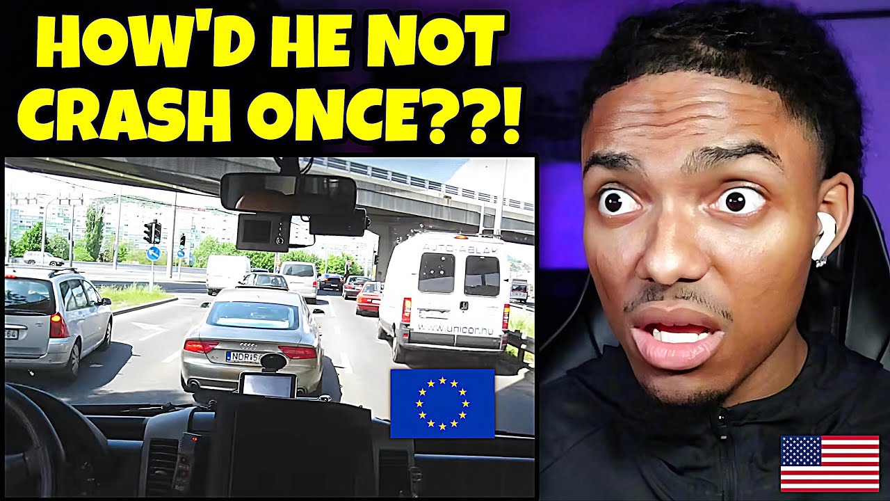 AMERICAN REACTS to Insane European Ambulance Driving