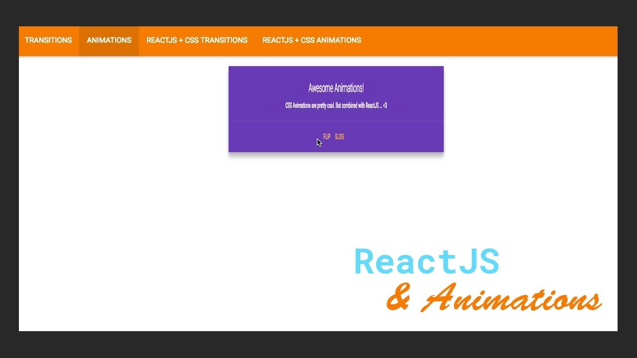 ReactJS & CSS Animations Basics - #2 CSS Animation Basics