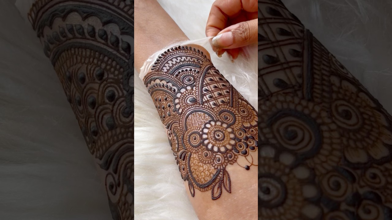 Bridal mehndi stainless mehndi for practice henna easy Mehndi viral youtubeshorts Beautiful mehandi