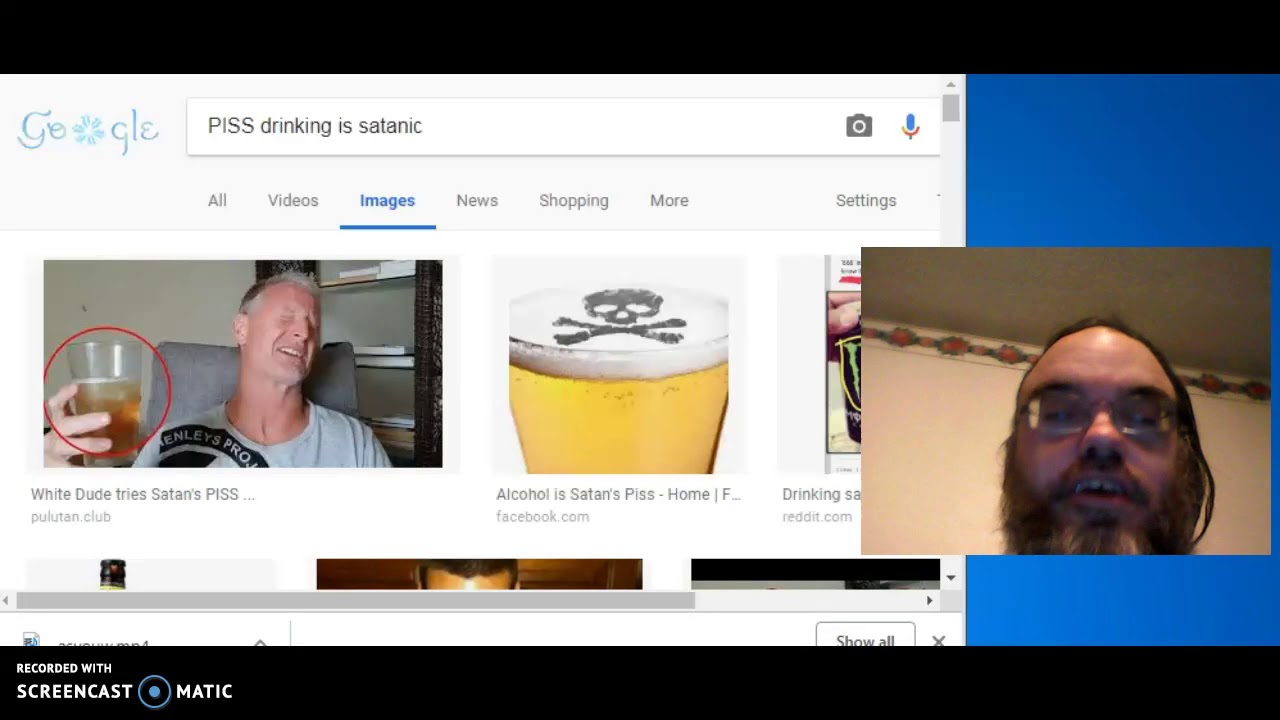 Piss drinking is Satanic