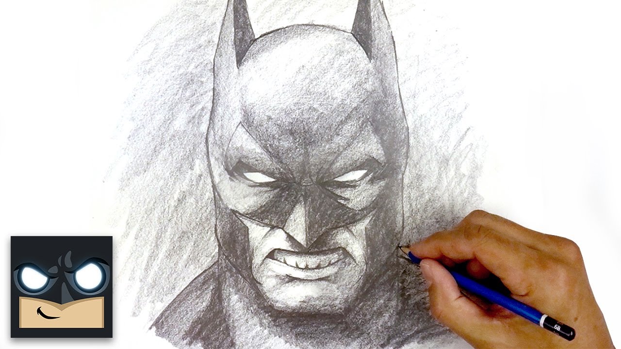 How To Draw Batman | Beginner Sketch Tutorial (Step-by-Step)