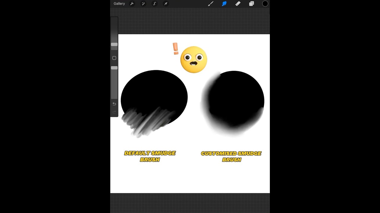 Smudge Brush in Procreate | Easy Custom Brush Tutorial