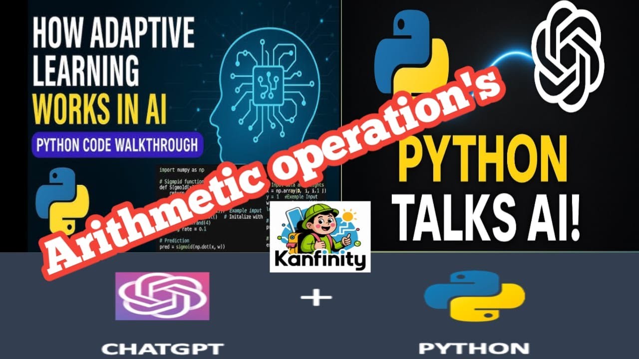 🚀 “Python Arithmetic Program Made by ChatGPT?! 🤖 | Unbelievable Results!”