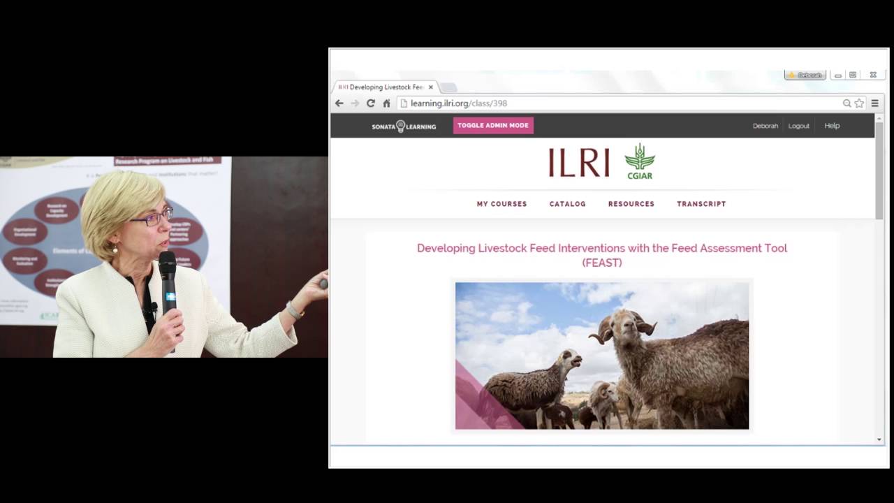Instructional design at ILRI: Working with the Feed Assessment Tool (FEAST)