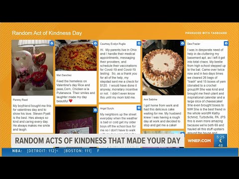 It's Random Acts of Kindness Day