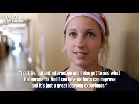 My Job In A Minute: Patient Care Tech - Nebraska Medicine