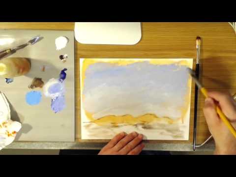 Oil Painting Demo: Painting Skies