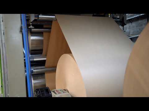 Industria - Fábrica embalaje industrial máquina rollo cartón 3
