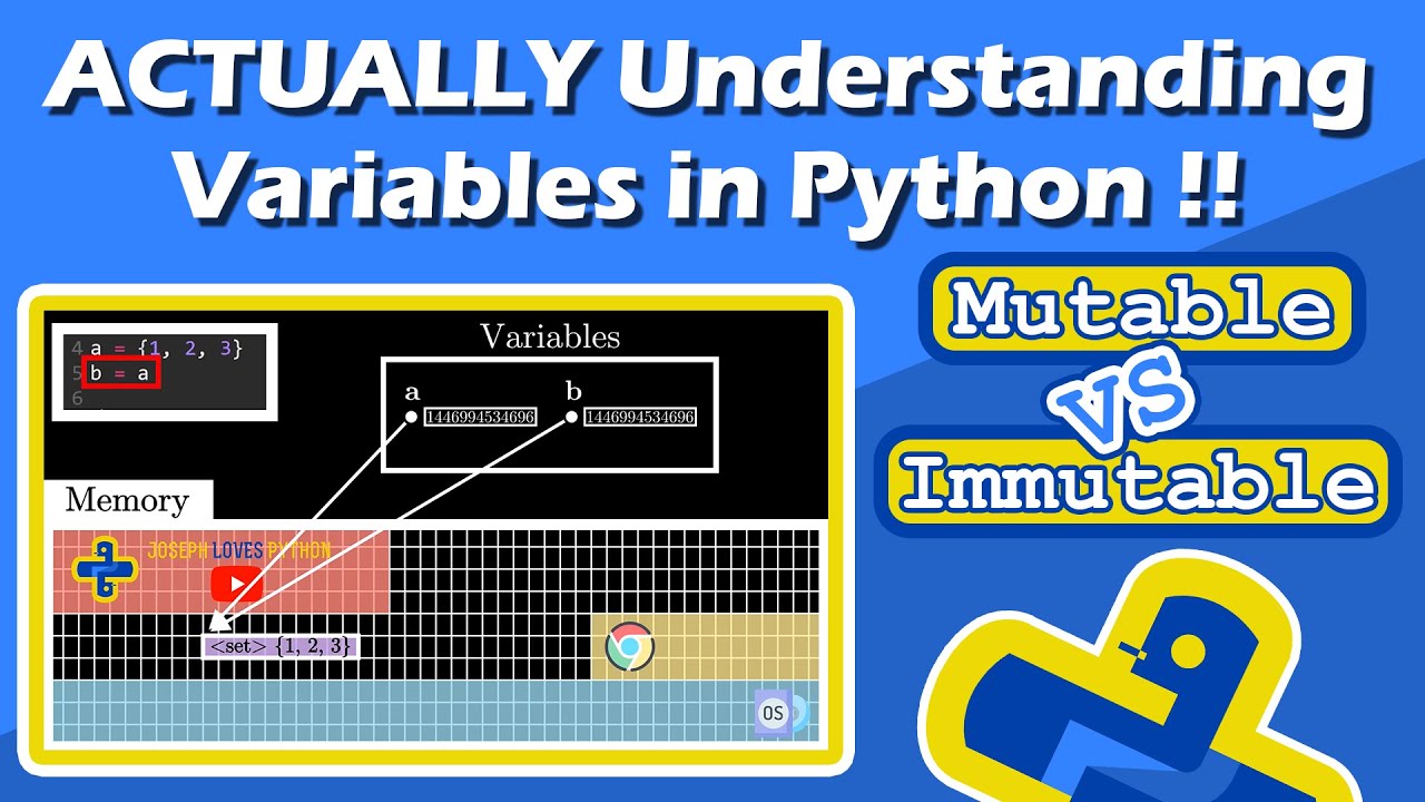 What is a Variable in Python? Mutable vs Immutable