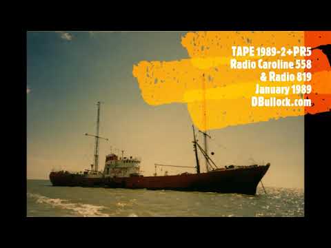 [1989-2-PR5] Radio Caroline 558 & 819 ~ January 1989 ~ Offshore Pirate