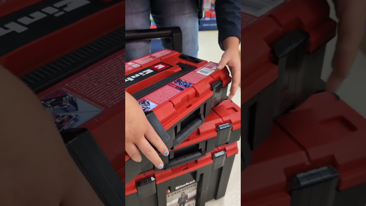 Keep everything organized with the Einhell E-Case Tower