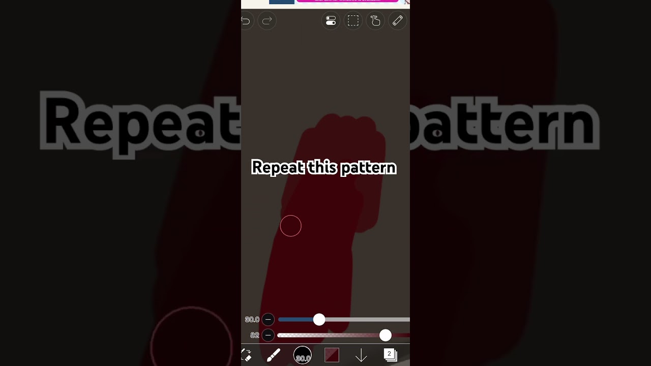 How to draw blood!🩸 #art #howtodraw #digitalart