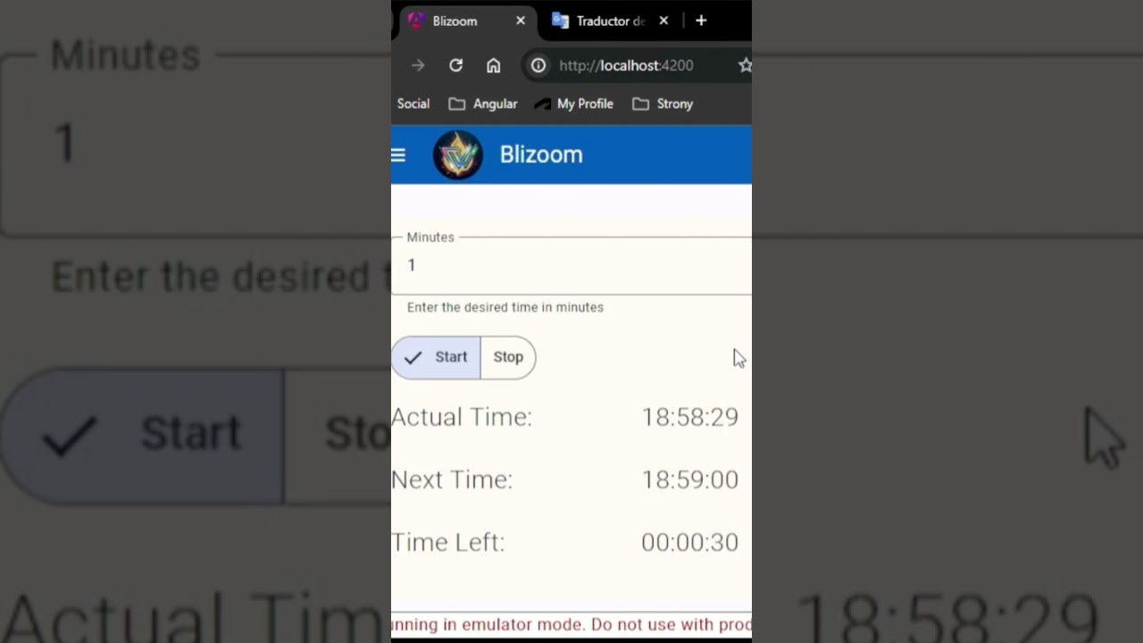 Interval timer #angular #typescript #signal