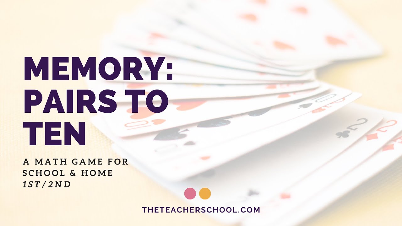 Memory Game: Pairs to 10