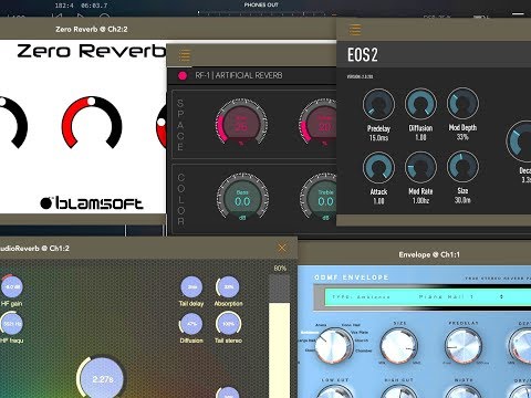 5 Great AUv3 REVERB Plugins - Demo and Review for the iPad — Loopy Pro ...