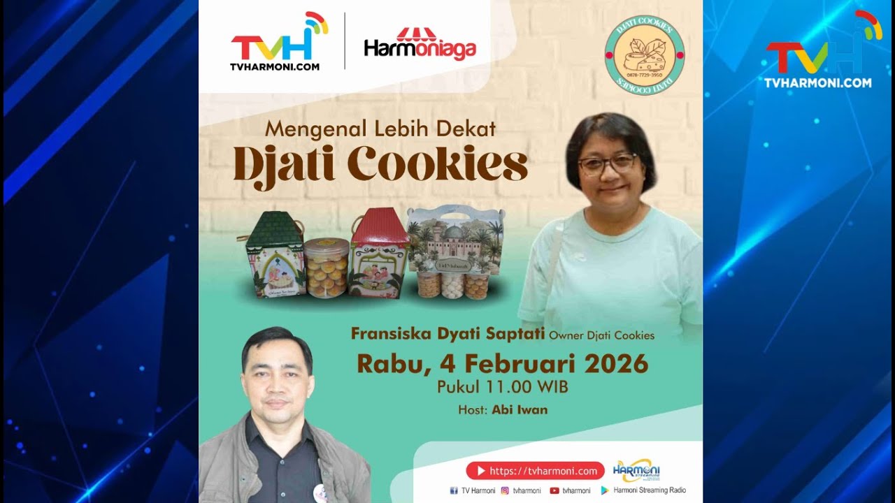 HARMONIAGA - Mengenal Lebih Dekat Djati Cookies - TV Harmoni