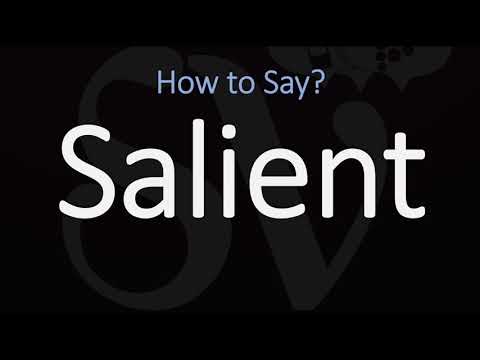 How to Pronounce Salient? (CORRECTLY)