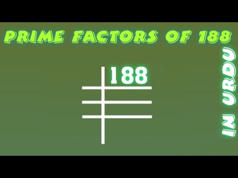Prime Factors of 188 - Prime Factorization