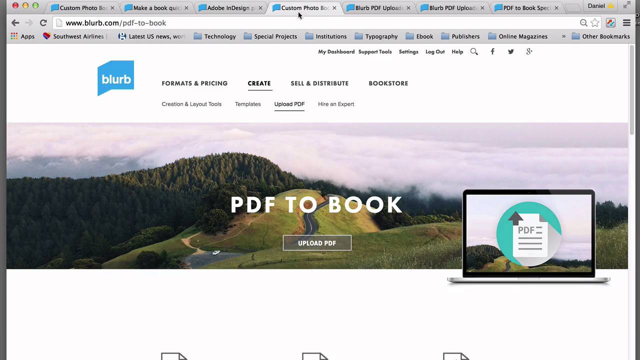 Create a Book from a PDF File Using Blurb's PDF to Book Tool