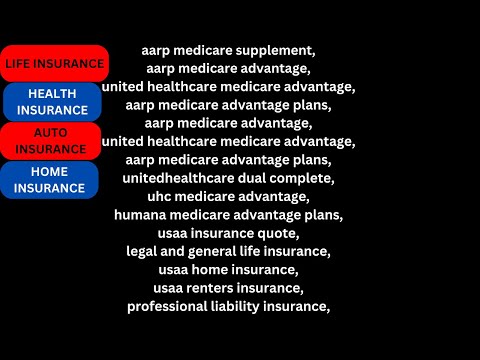 Insurance aarp medicare supplement | united healthcare medicare advantage, usaa insurance quote SBTV