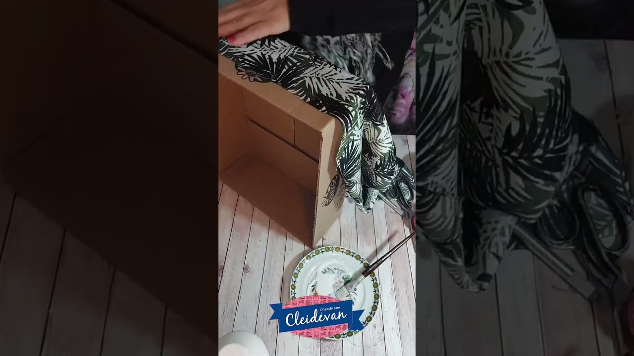 CAIXA ORGANIZADORA COM CAIXA DE PAPELÃO