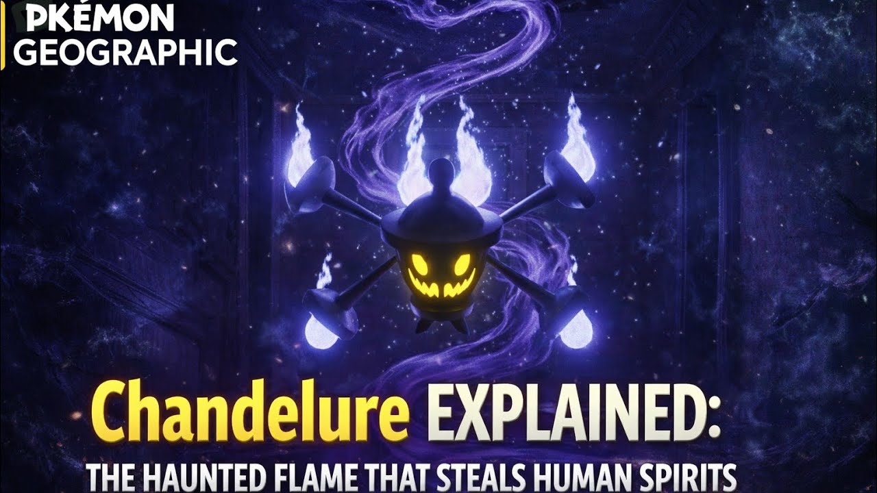 Real life pokemon | NatGeo: Chandelure EXPLAINED: The Haunted Flame That Steals Human Spirits