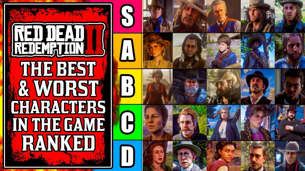 RANKING Every Character in Red Dead Redemption 2 From WORST to BEST
