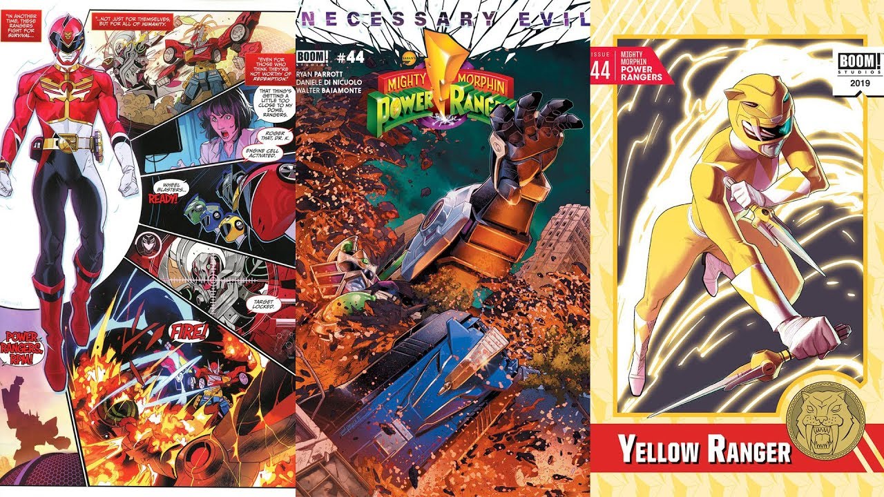 Mighty Morphin Power Rangers BOOM! Studios Comic #44