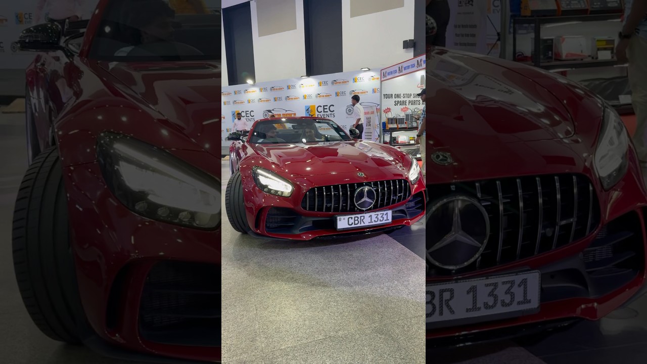 The only Mercedes-AMG GT R Roadster in Sri Lanka.