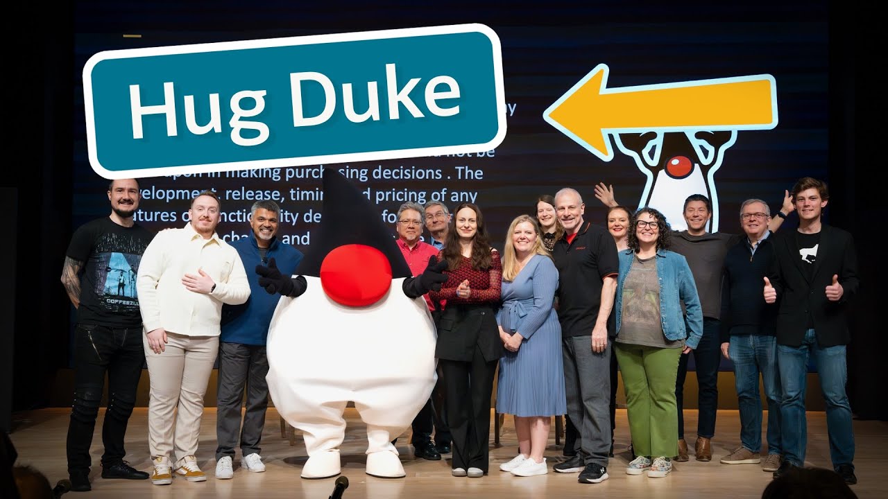🤗 Hug Duke at JavaOne 🤗
