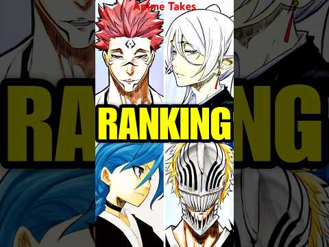 Ranking Anime Characters Drawn In The Bleach Artstyle