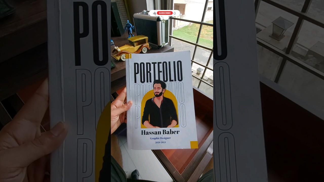 Portfolio Design 😍 #shorts #youtubeshorts