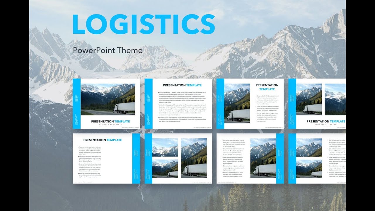 Logistics PowerPoint Theme