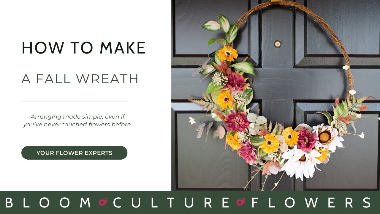 How to make a Fall Wreath