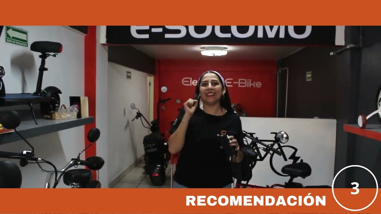 Recommendations for your E-SOLOMO bike