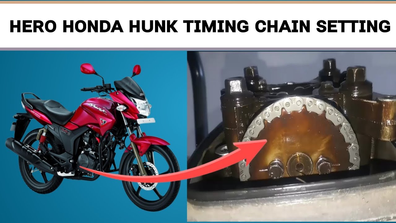 HUNK TIMING CHAIN SETTING | hunk bike timing setting @SFMECHANIC