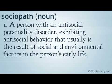 sociopath - definition