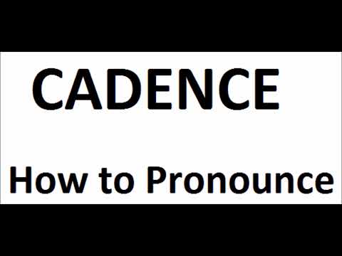 How to pronounce Cadence ||How to say Cadence||Cadence Pronunciation||AbDictionary