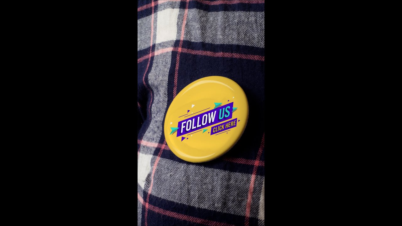 Get this amazing Pin Buttons Mock Up PSD template for FREE!