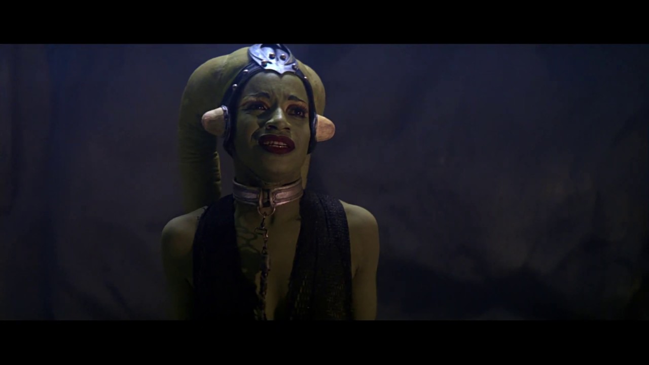 Oola : Jabba's slave dancer highlights