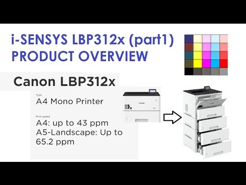 Canon imageCLASS LBP312x Monochrome Laserjet Single-Function Printer ...