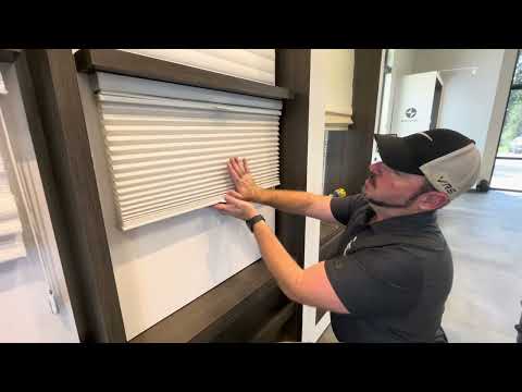 Uninstall a honeycomb shade
