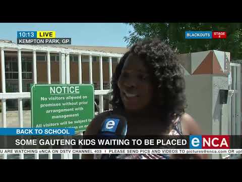 Some Gauteng pupils still waiting to be placed in schools