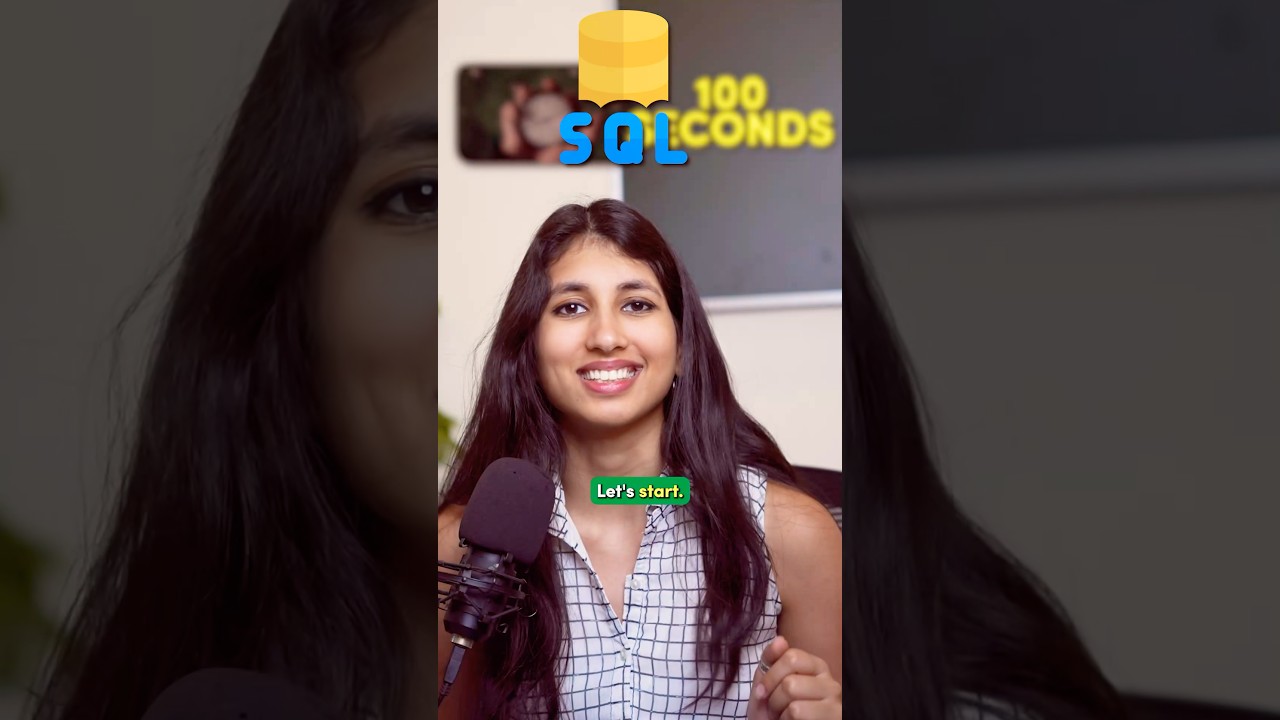 SQL in just 100 Seconds