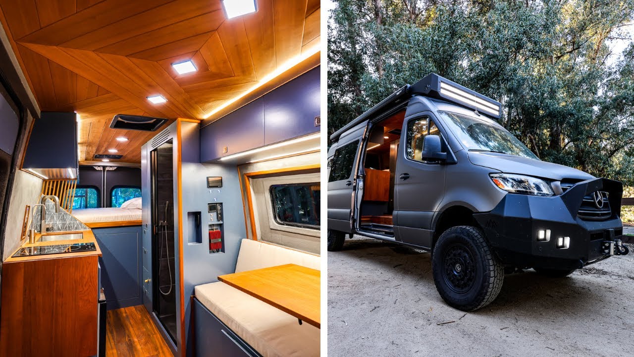 Apocalypse-Ready Sprinter Van Conversion Blends Striking Aesthetics ...