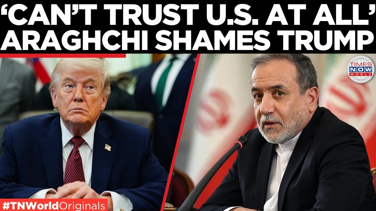‘IRAN IS PREPARED’, Araghchi Puts Trump On Notice After Repeated Threats Of War Resumption